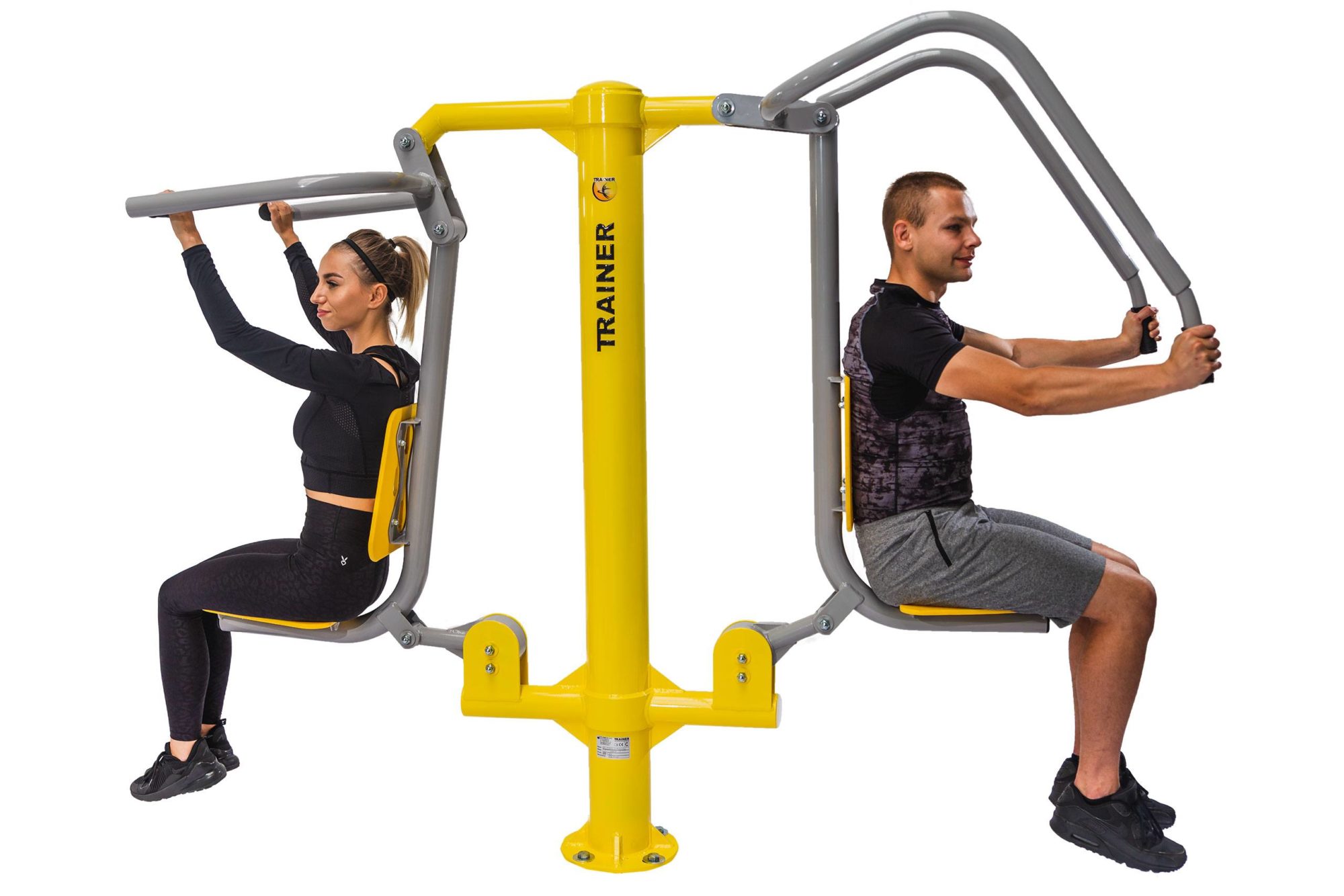 Outdoor Fitness Equipment - Push & Pull Chairs - TRAINER
