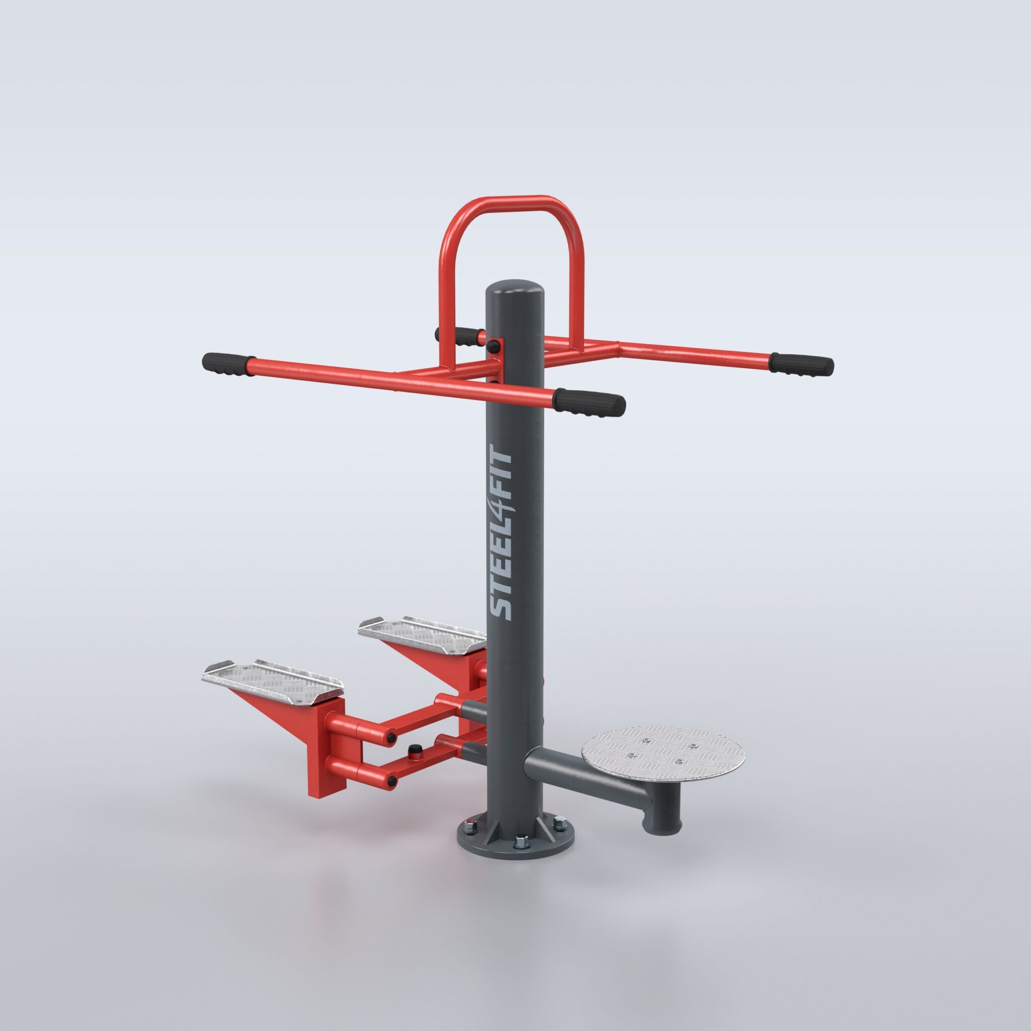Twister & Stepper Steel4Fit - Trainer Outdoor Gym