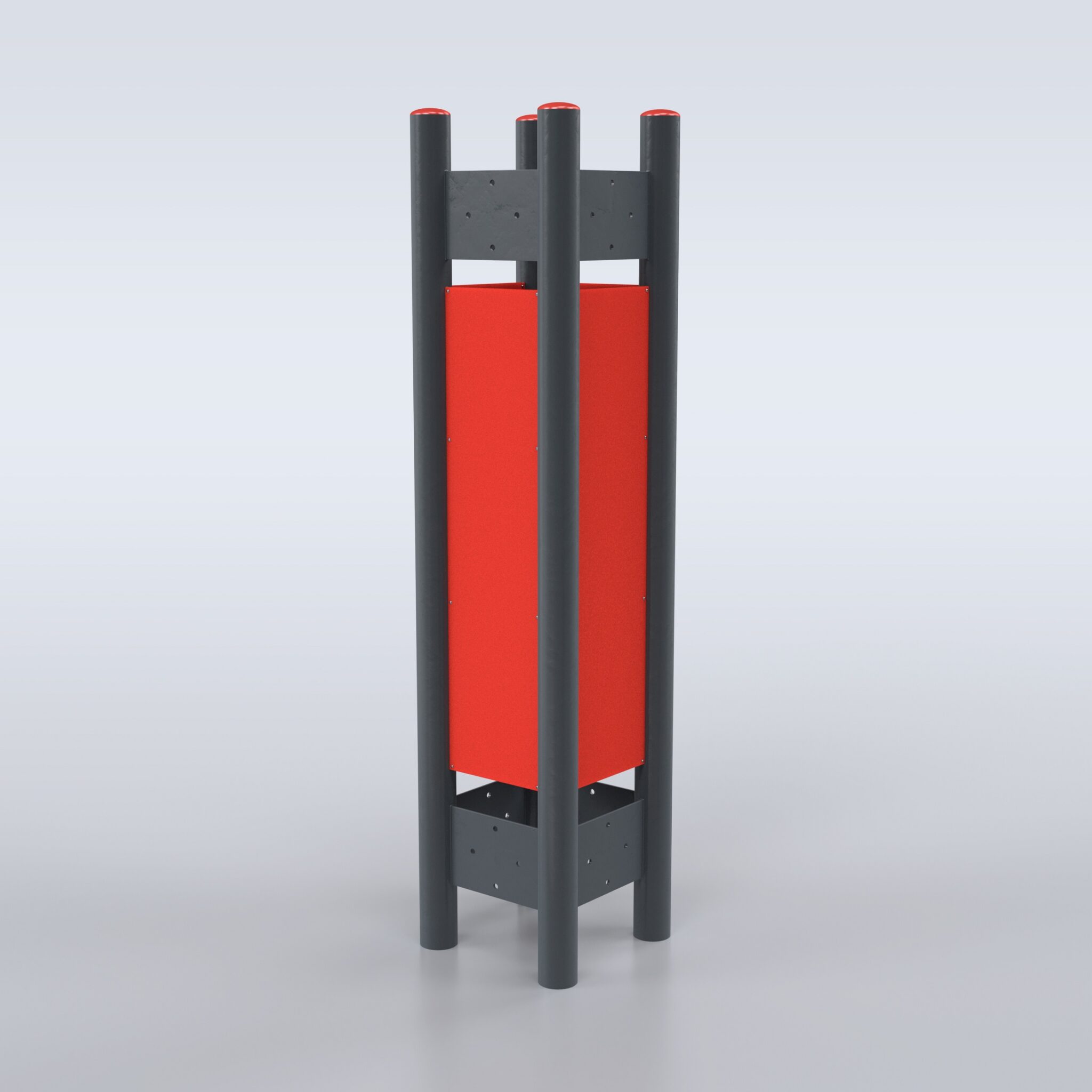 Quadruple Pylon Steel4Fit - Trainer Outdoor Fitness